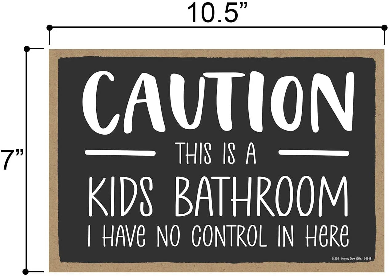Restroom Signs For Kids